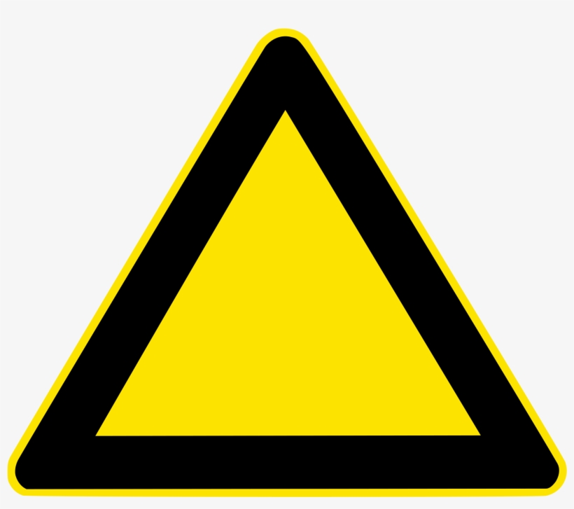 Open - Warning Sign Triangle Transparent PNG - 2000x1699 - Free ...