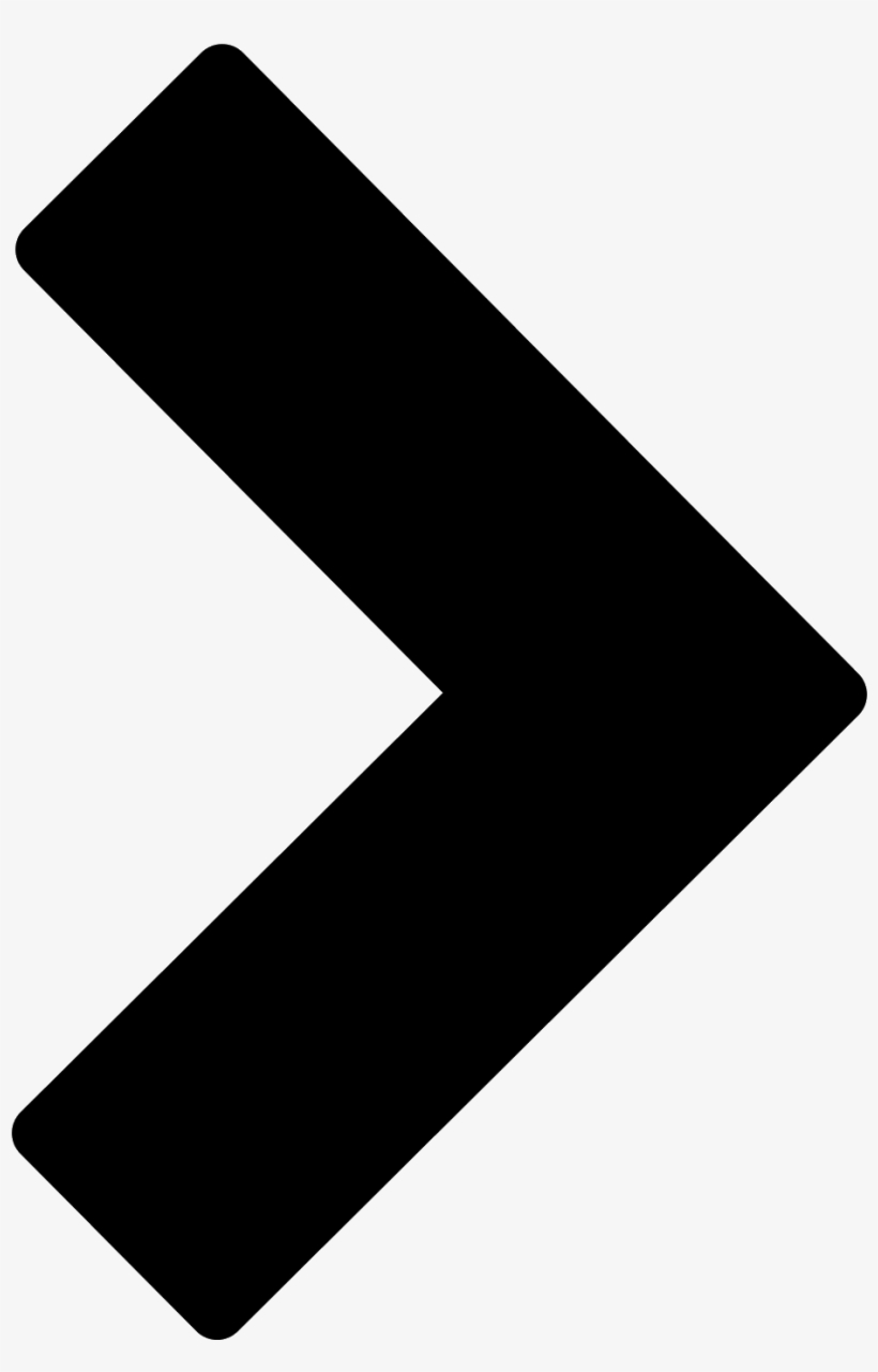 Chevron Right Filled Icon - Chevron Right Icon Png Transparent PNG ...