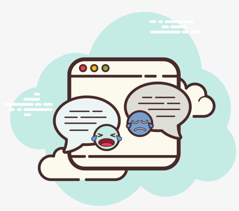 Chat Sad Icon - Icon Transparent PNG - 1600x1600 - Free Download on NicePNG