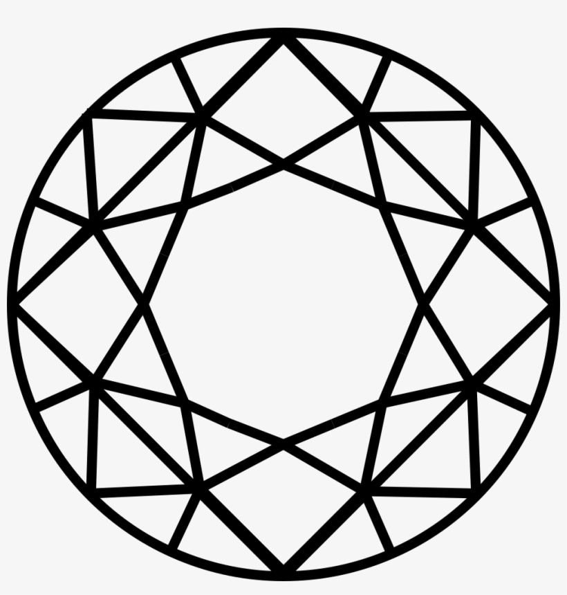 Diamond Line Drawing