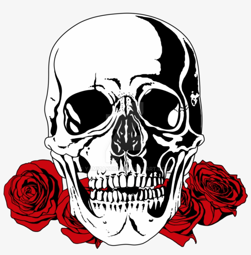 Skull And Roses Png Transparent PNG - 894x894 - Free Download on NicePNG