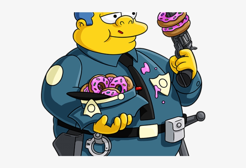The Simpsons Clipart Police Officer - Simpsons Nelson Muntz Movie ...