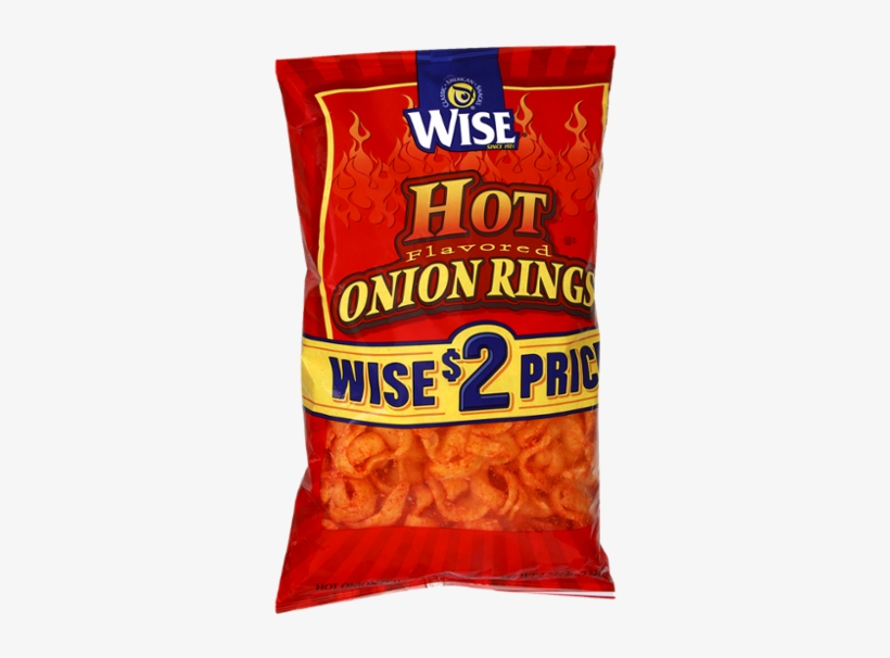 Wise Hot Flavored Onion Rings Transparent PNG - 600x600 - Free Download ...