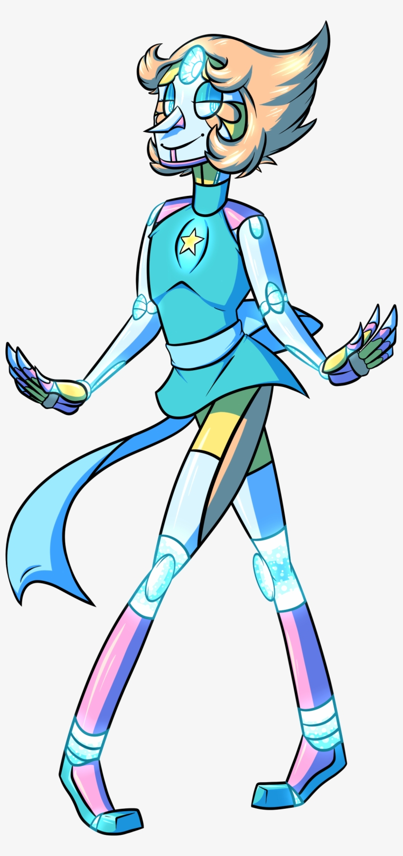 Rsr Robot Pearl By Starshine-robotics - Steven Universe Amethyst Robot ...