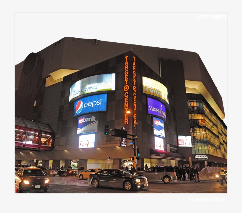 Target Center At Night Transparent PNG - 726x747 - Free Download on NicePNG