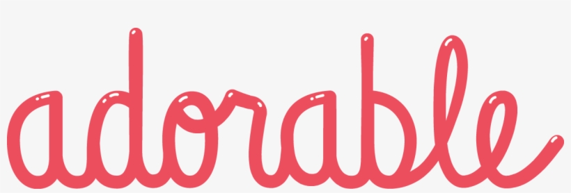 Adorable Logo Transparent PNG - 1219x354 - Free Download on NicePNG