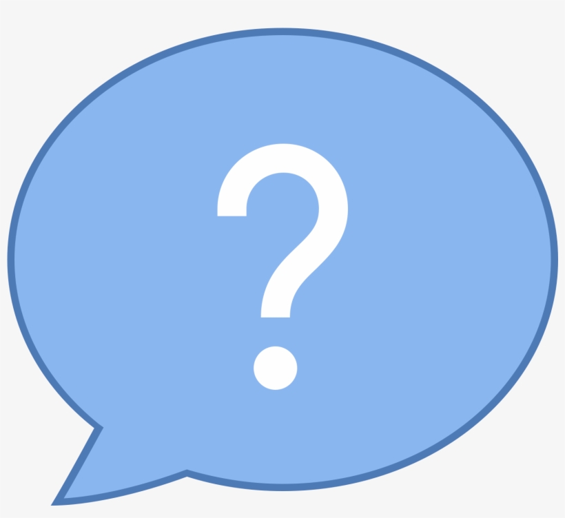 Ask Question Icon - Icon Transparent PNG - 1600x1600 - Free Download on ...