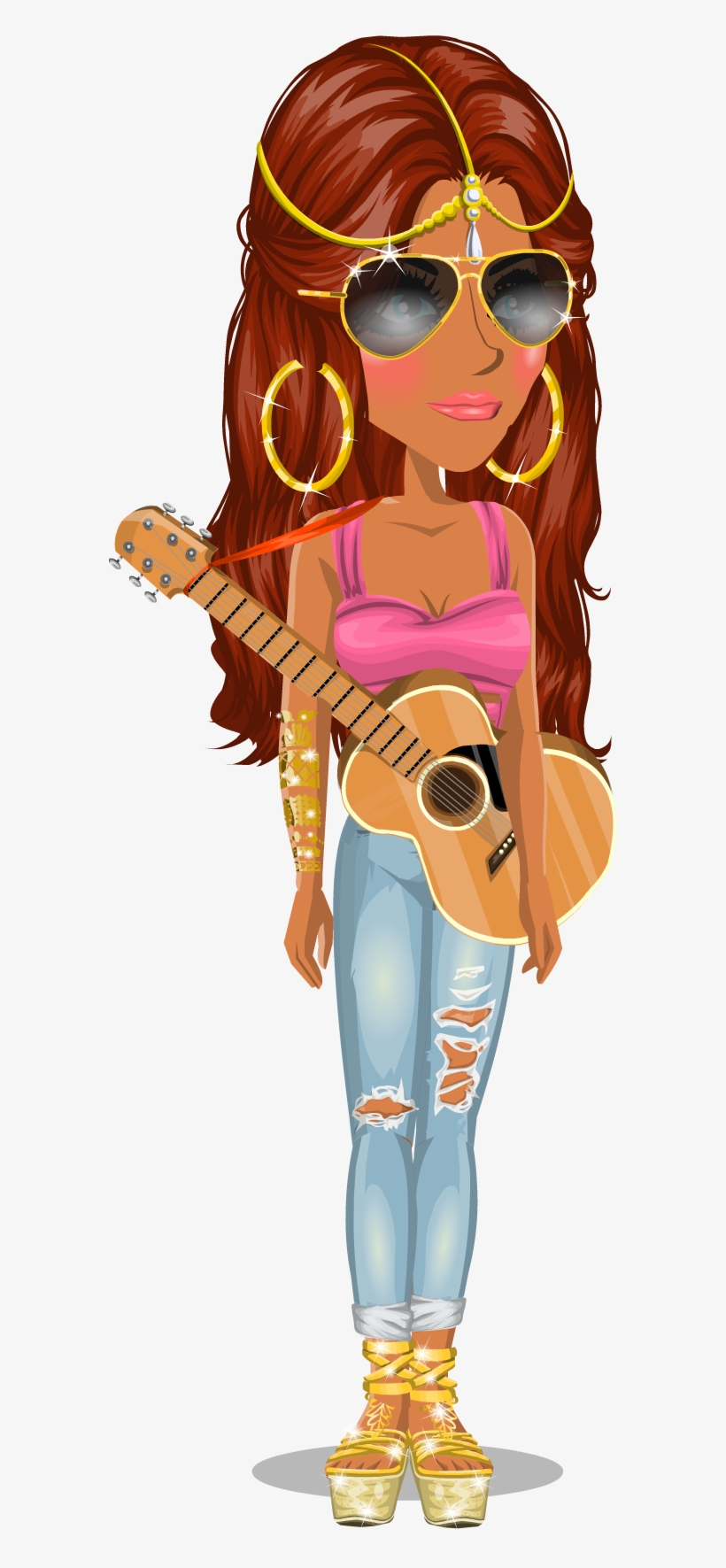 Msp Urban Hippie - Portable Network Graphics Transparent PNG - 573x1691 ...