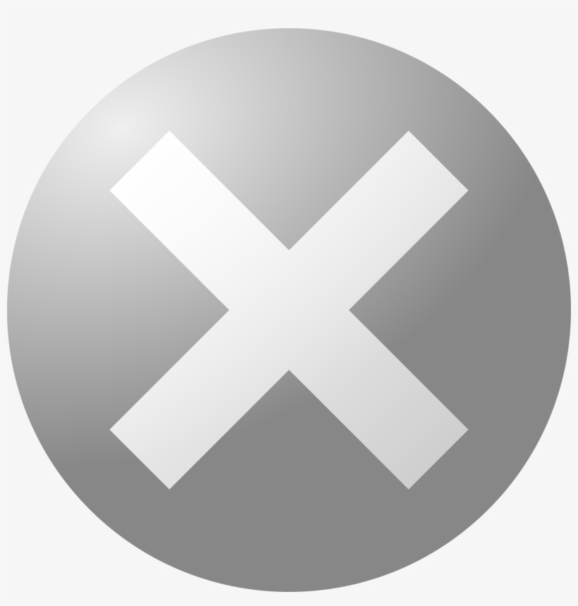 Open - Grey Close Button Transparent PNG - 2000x2000 - Free Download on ...