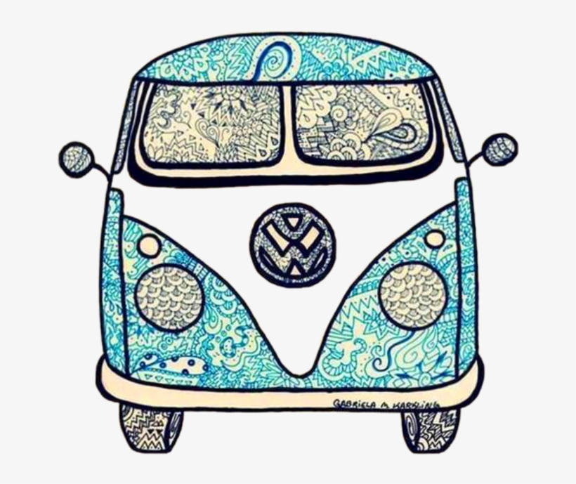 Desenho De Kombi Hippie Transparent PNG - 1024x1024 - Free Download on ...