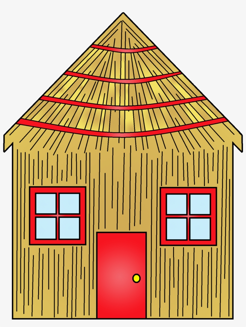 Straw Clipart Straw Hut Transparent PNG - 1477x1837 - Free Download on ...