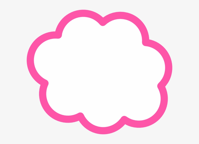 Pink Cloud Clip Art - Clip Art Transparent PNG - 600x514 - Free ...