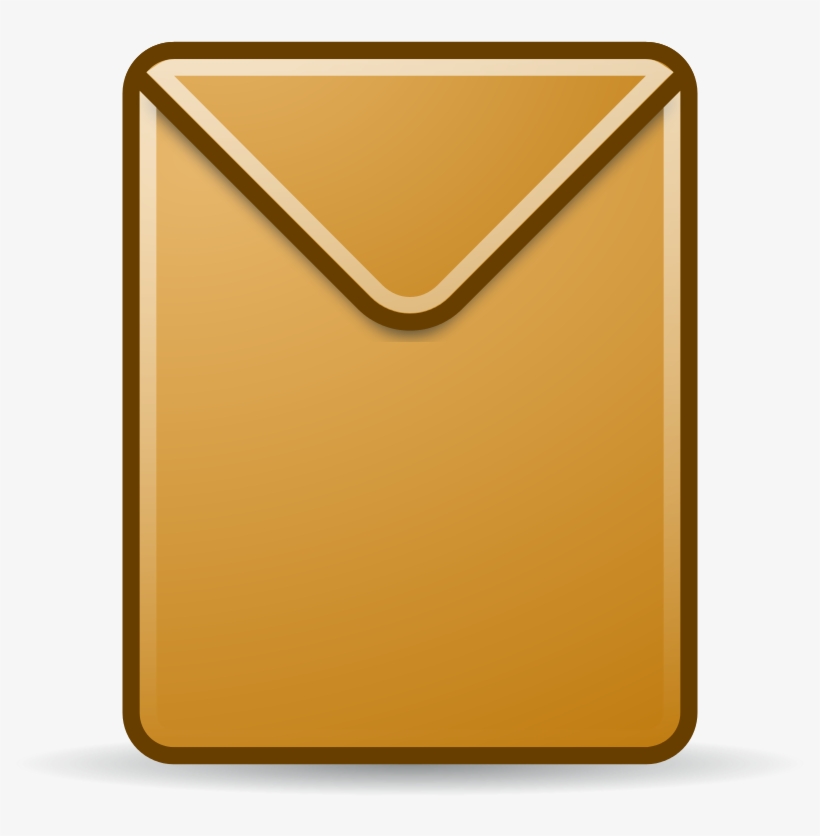 Manila Envelope Png Clip Royalty Free Stock - Brown Envelope Clipart ...