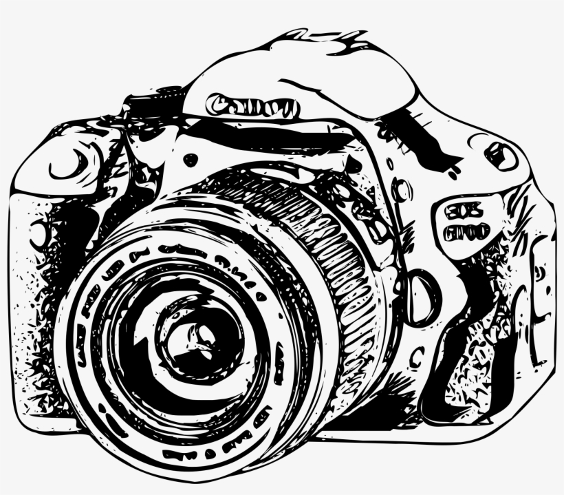 Camera Sketch Clipart