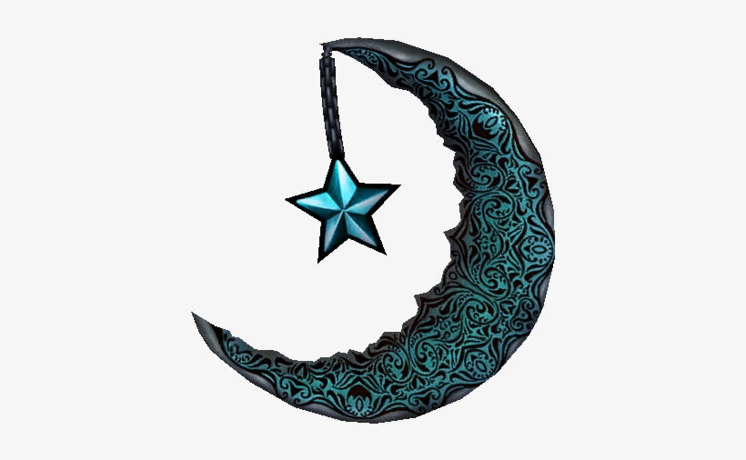 Blue Crescent Moon 1 - Lua Crescente Em Png Transparent PNG - 474x465 ...