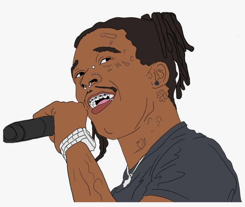 Lil Uzi Graphic - Lil Uzi Vert Transparent PNG - 1662x1246 - Free ...