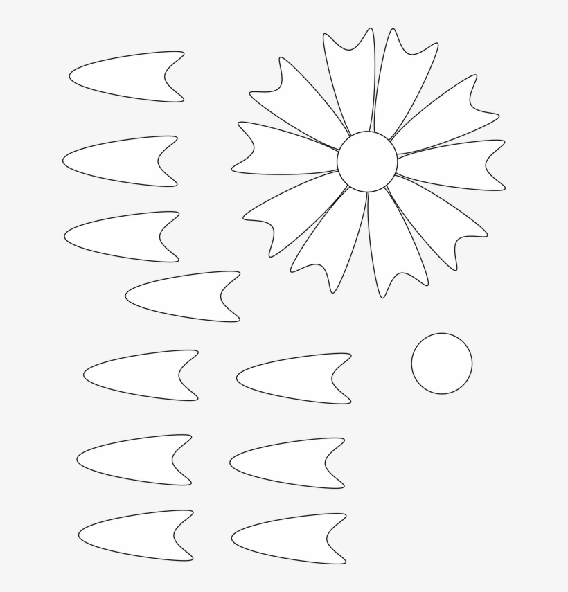 Giant Paper Flower Patterns Paper Flower Patterns To - Paper ...