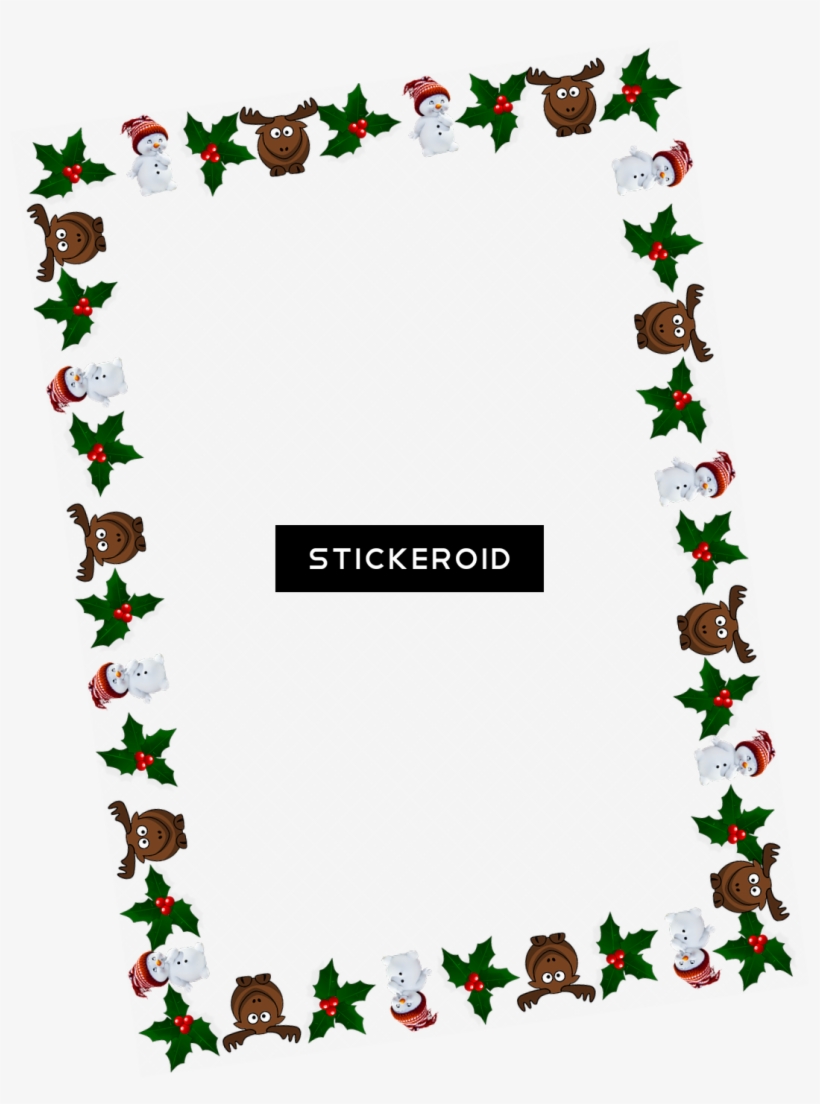 Frame Border Xmas - Short Christmas Songs With Lyrics Transparent PNG ...
