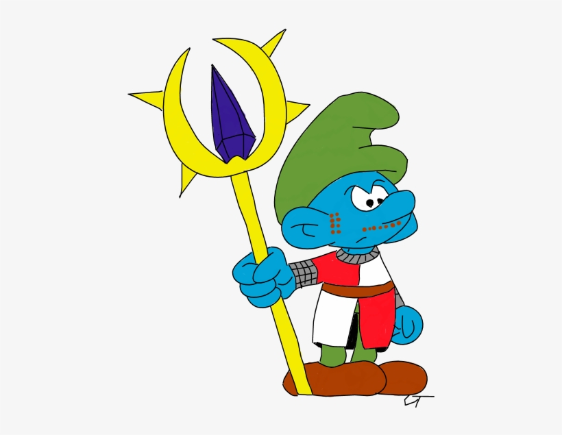 Primis Dempsey With Elemental Staff - Clip Art Transparent PNG ...