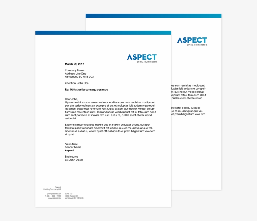 Download Letterhead-mockup - Letterhead - HD Transparent PNG - NicePNG.com