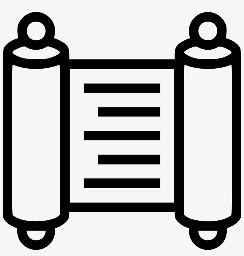 Torah Scroll Icon Png Transparent PNG - 980x982 - Free Download on NicePNG