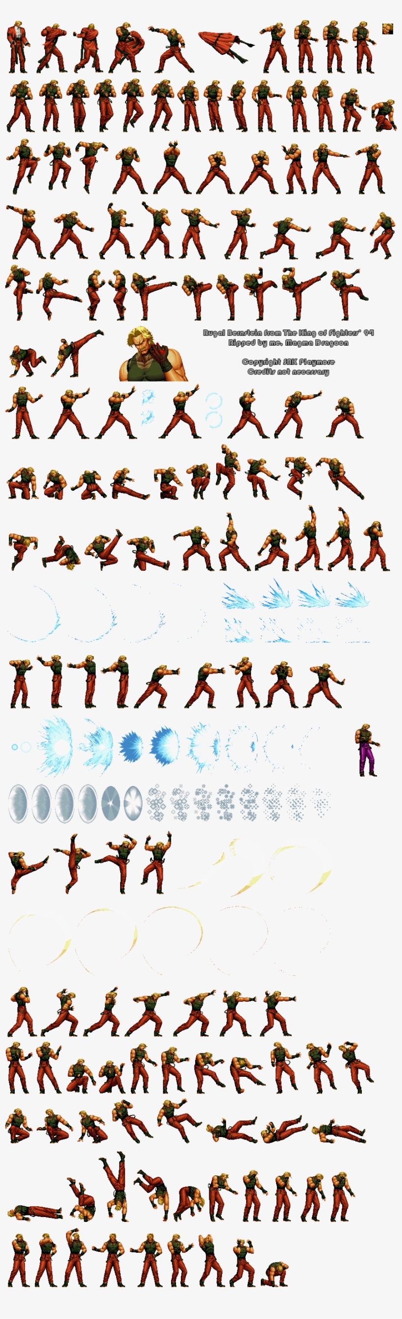 Click For Full Sized Image Rugal Bernstein - King Of Fighters 94 ...