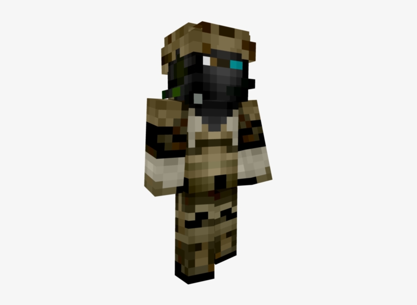 Wskgjpng - Ghost Recon Future Soldier Minecraft Skin Transparent PNG ...