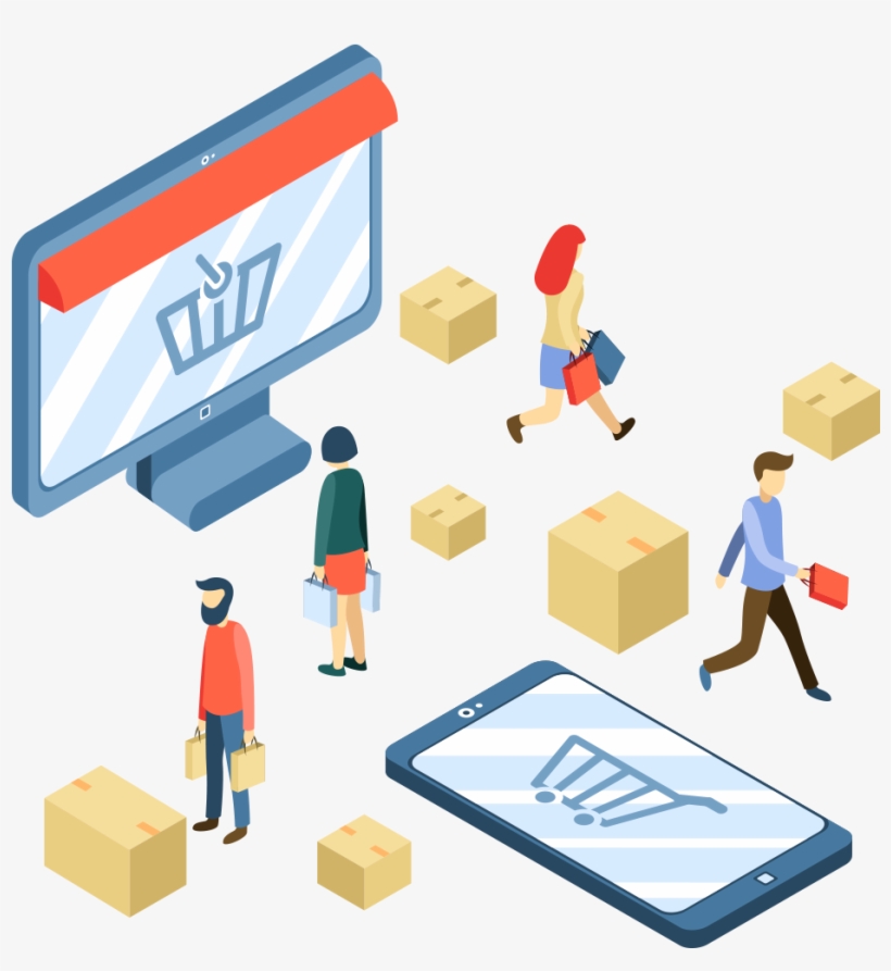 Online Shopping Transparent PNG - 932x986 - Free Download on NicePNG