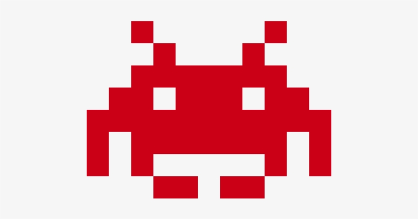 Pegatina Space Invaders - Space Invaders Transparent Transparent PNG ...