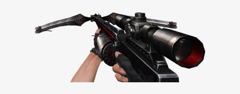 Crossbow Viewmodel - Counter Strike Crossbow Transparent PNG - 595x245 ...