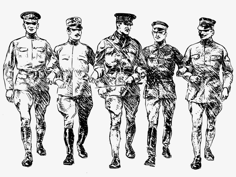 This Free Icons Png Design Of World War I Soldiers Transparent PNG ...