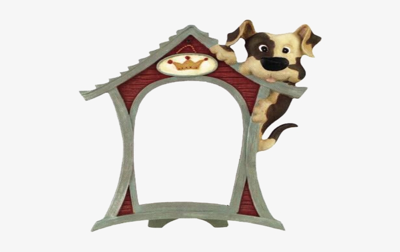 Transparent Stock Doghouse Clipart Dog Fence - Dog Photo Frame Png ...