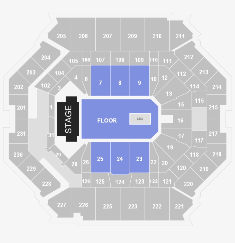 Barclays Center Seating Chart