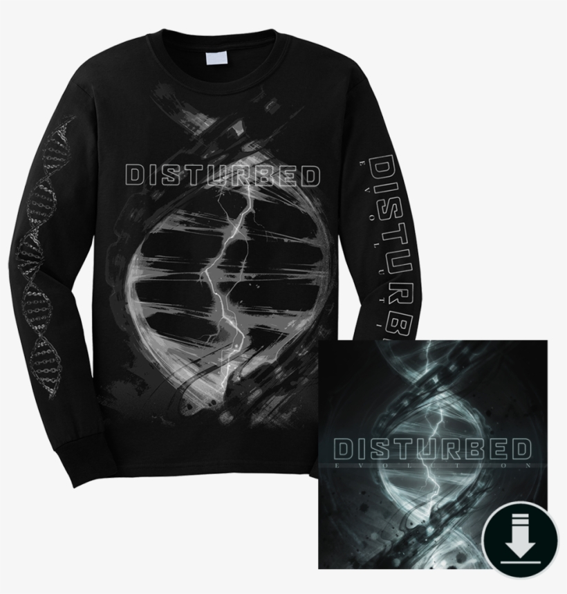 Evolution Hybrid Long Sleeve T-shirt Bundle - Disturbed Evolution ...