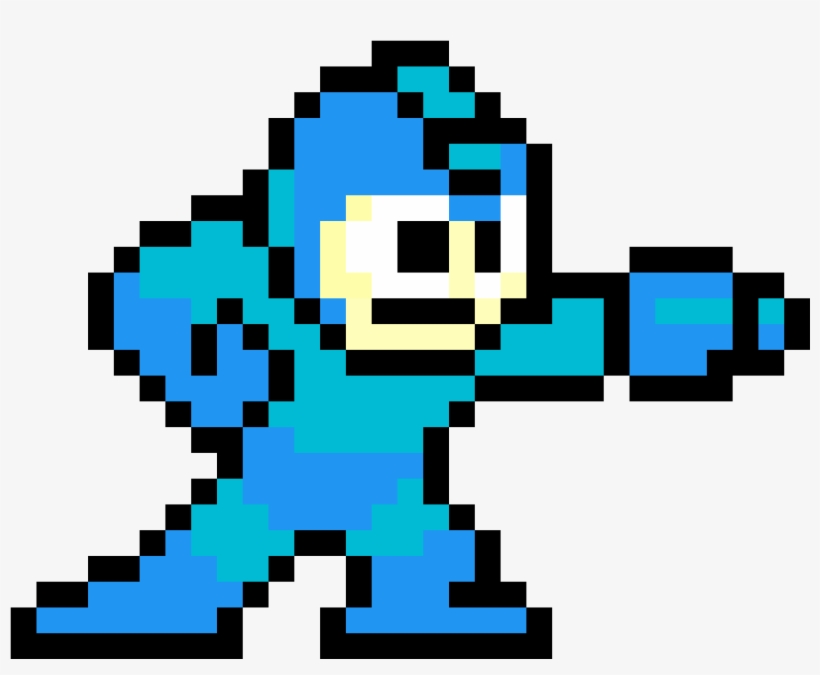 Mega Man - Mega Man Pixel Art Transparent PNG - 1184x925 - Free ...