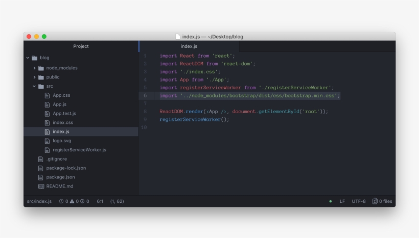 4 Adding A Bootstrap Container - Emacs Dark Theme Transparent PNG ...