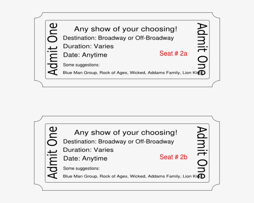 Broadway Tickets Clip Art Transparent PNG - 600x574 - Free Download on ...