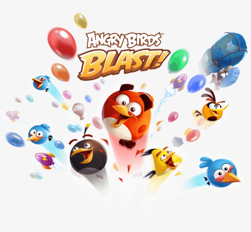 Angry Birds Blast - Angry Birds Blast Blues Transparent PNG - 914x800 ...