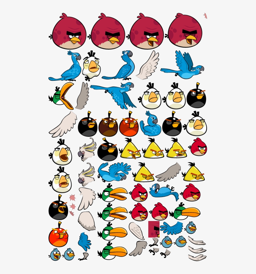 Image - Color De Angry Birds Transparent PNG - 511x799 - Free Download ...