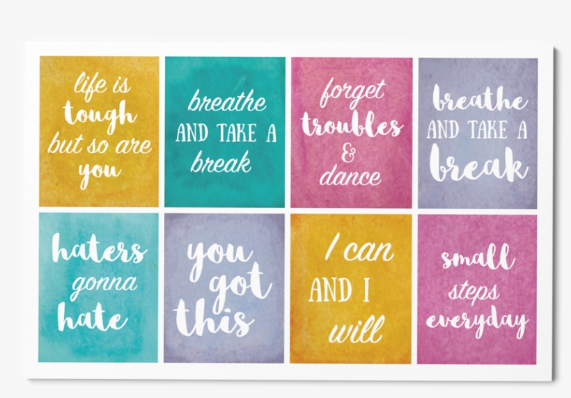 Watercolor Quotes For Happy Planner Or Erin Condren - Book Cover ...