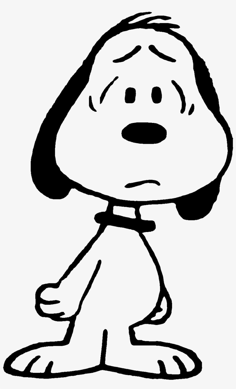 Peanuts Snoopy Crying Clipart