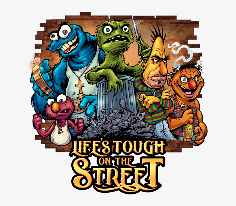 Download Sesame Street Gang - Brian Allan Russ - HD Transparent PNG ...