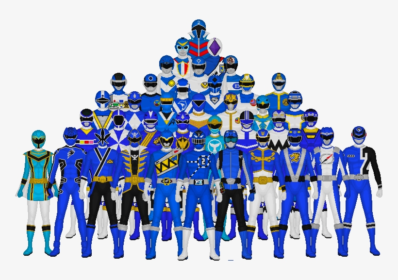 Blue Power Ranger Samurai Symbol