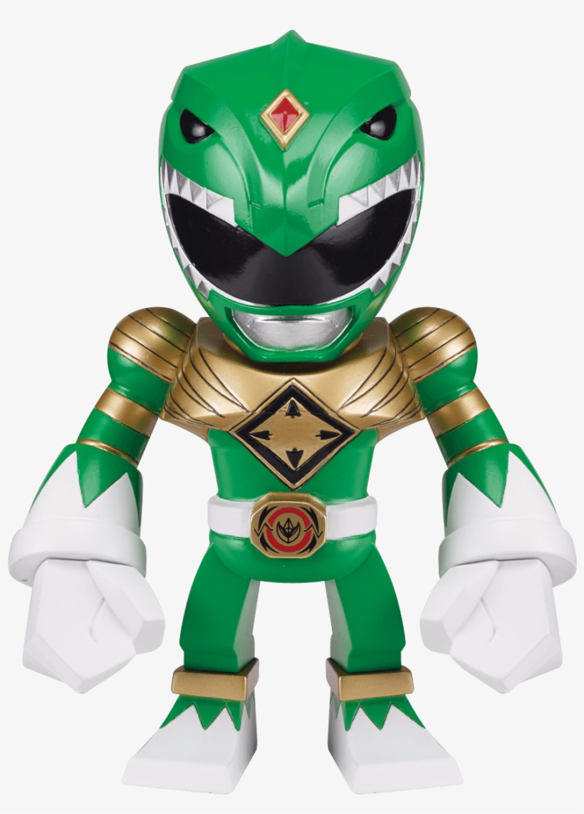 Green Clipart Power Rangers - Bandai Mighty Morphin Green Ranger Vinyl ...