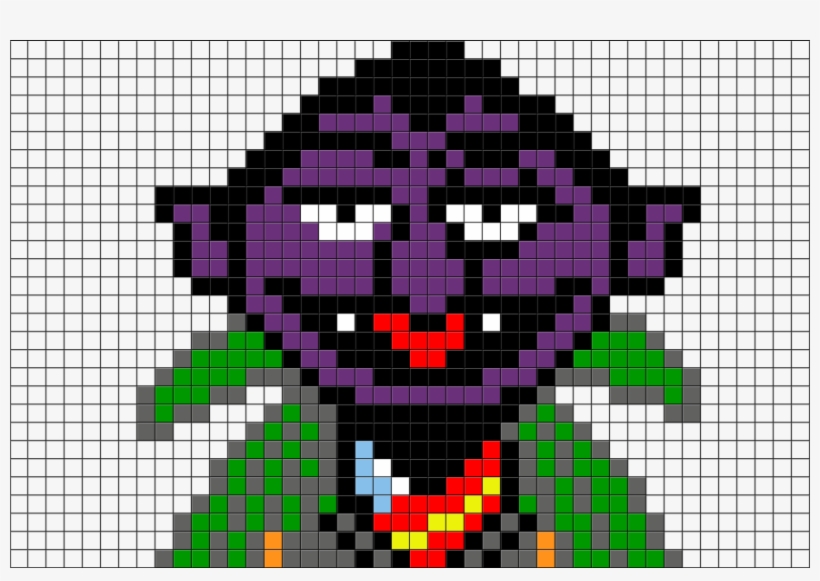 Sesame Street Pixel Art Transparent PNG - 880x581 - Free Download on ...