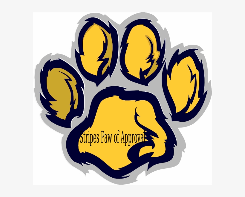 Wildcat Paw Print Logo