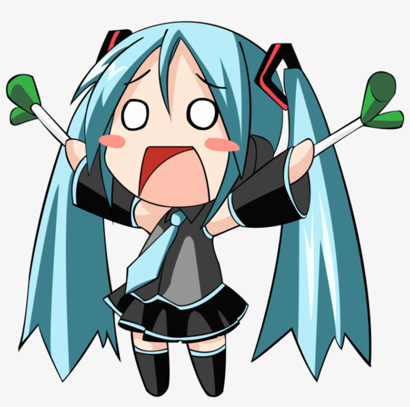 Miku - Hachune Miku Vocaloid Transparent PNG - 359x338 - Free Download ...