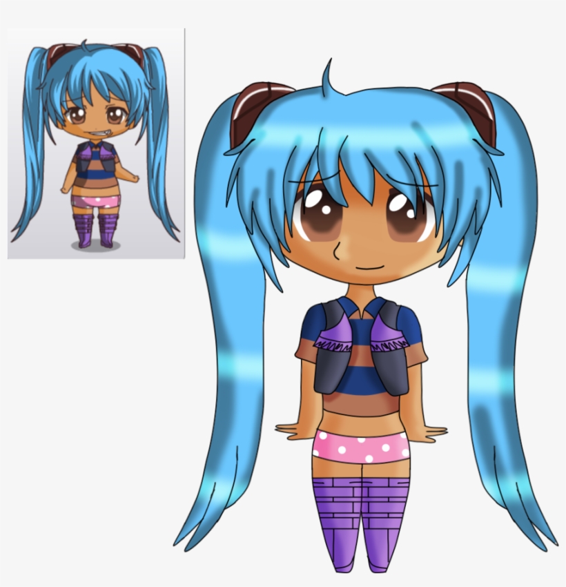 Picture Stock Chibi Challenge By Paperfoldingrabbit - Hatsune Miku ...