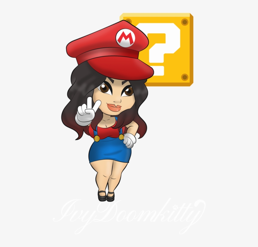 Mario Ivy Chibi - Cartoon Transparent PNG - 592x800 - Free Download on ...