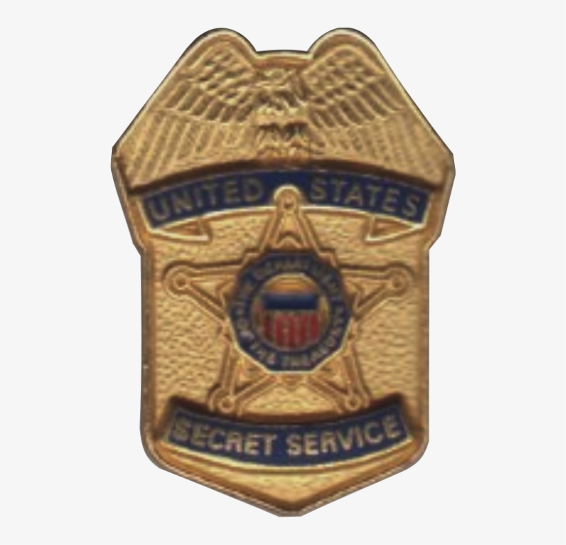 Secret Service Badge Obsolete Us Treasury Secret Service Officer Badge